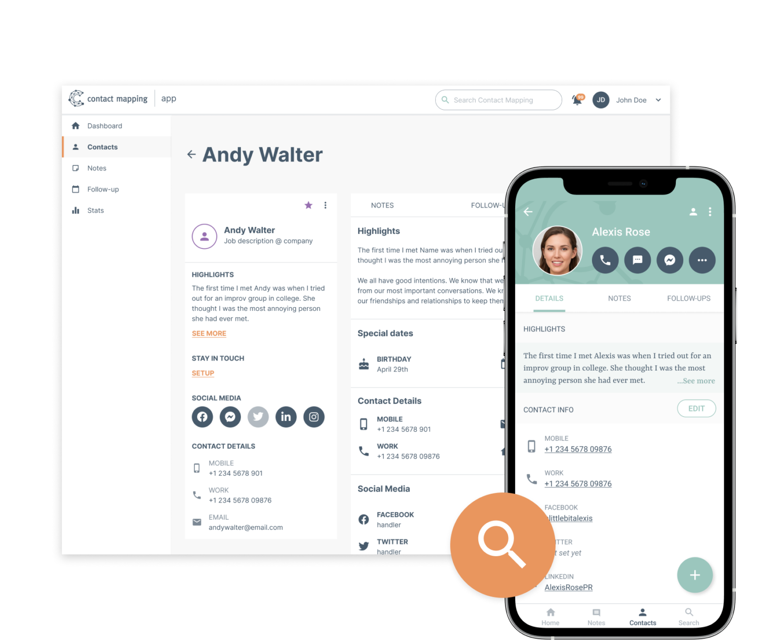 Product - Contact Mapping